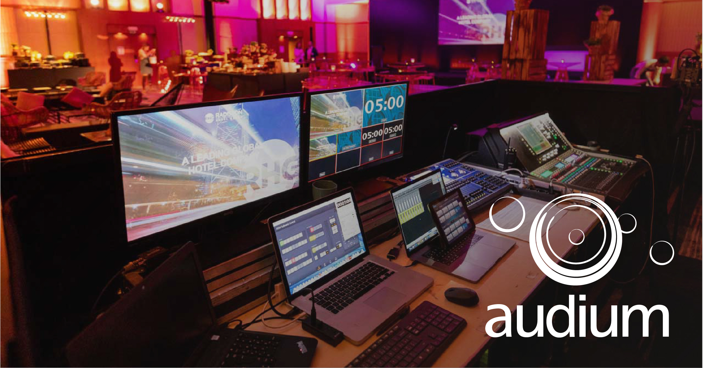 Audium | Audiovisuele producties en verhuur op de B2B- en ...